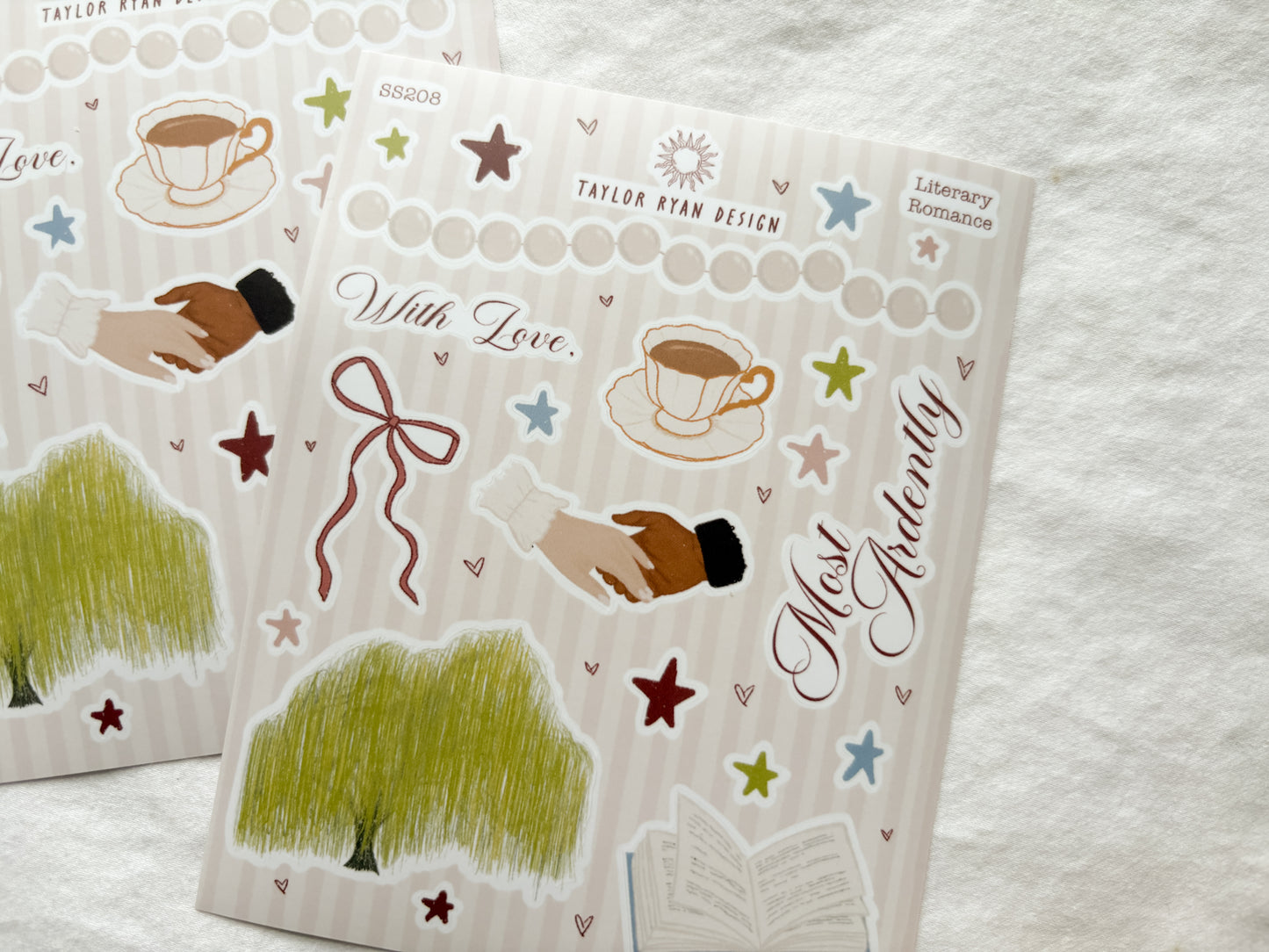 Literary Romance Sticker Sheet – Taylor Ryan Design